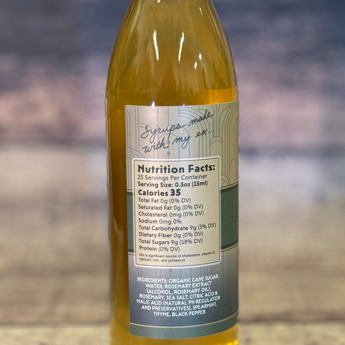 Rosemary Simple Syrup – Made With Thyme – Bitter Ex Bitters & Syrups